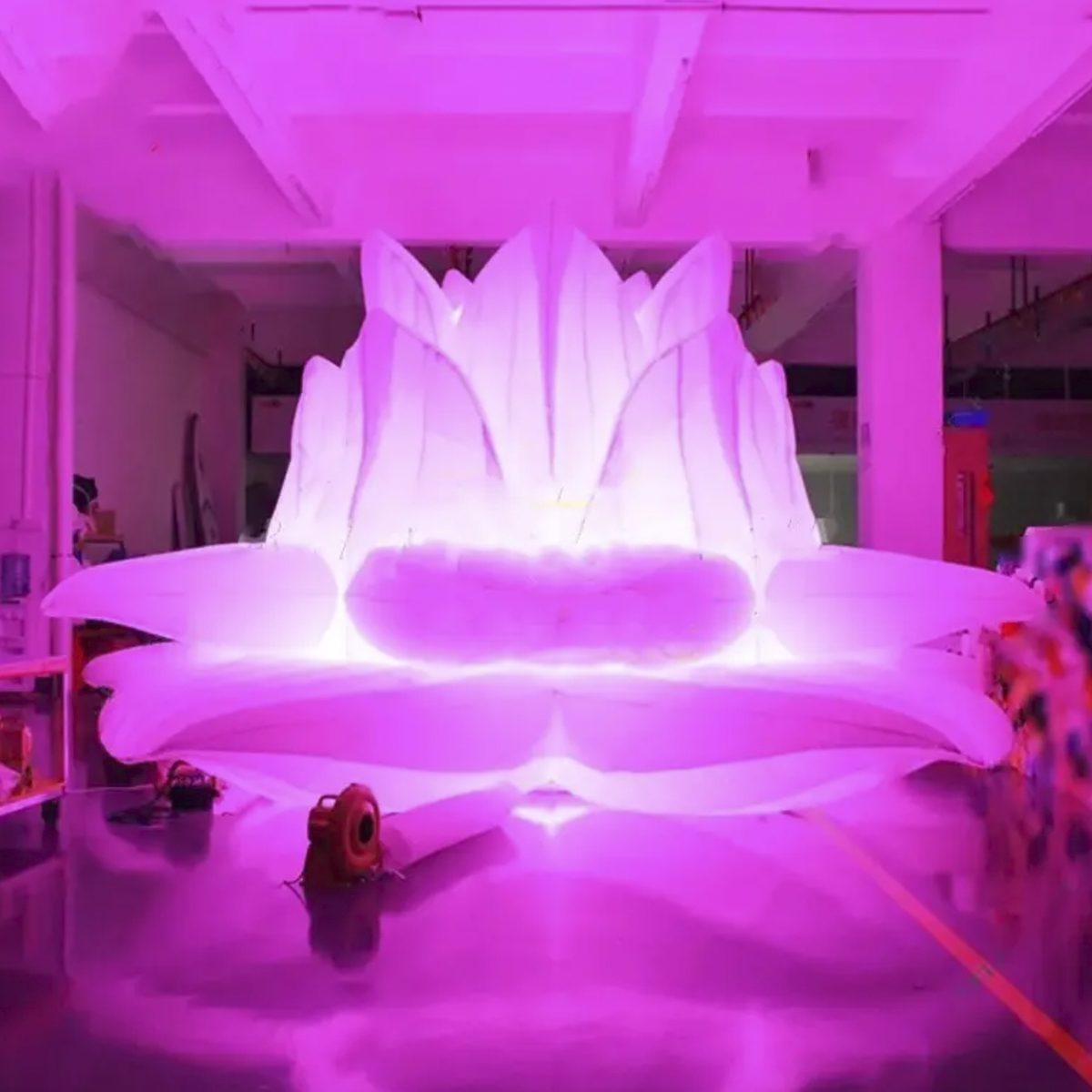 9.8 ft Inflatable Lighting Lotus Flower Decoration - InflatableLand